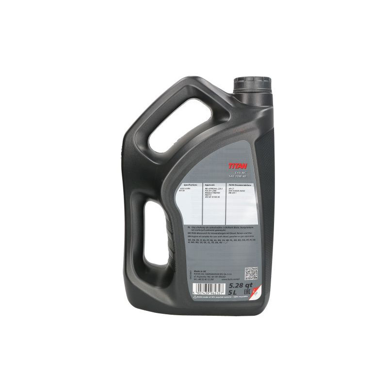 FUCHS TITAN SYN MC 10W40 5L