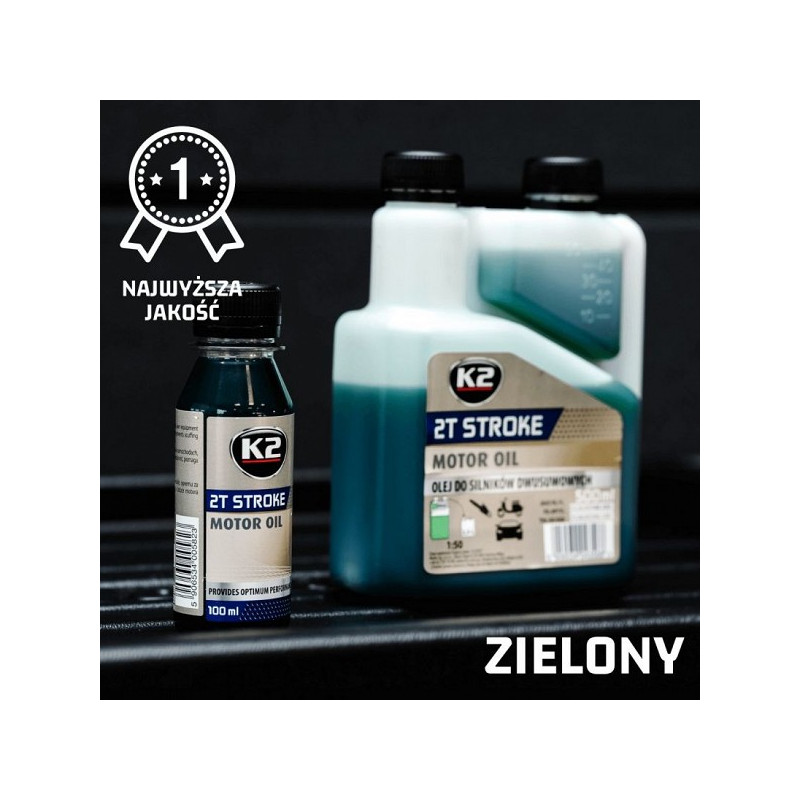 K2 2T STROKE OIL GREEN 100ML